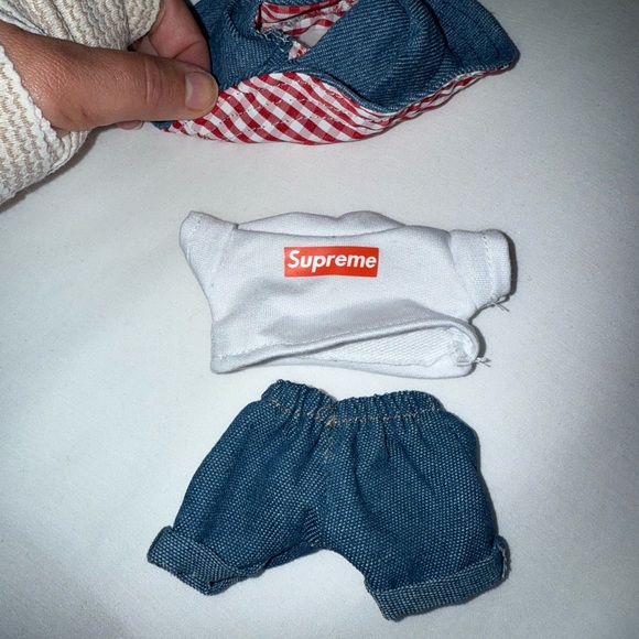 Supreme | Other | Labubu Supreme Outfit With Hat | Poshmark